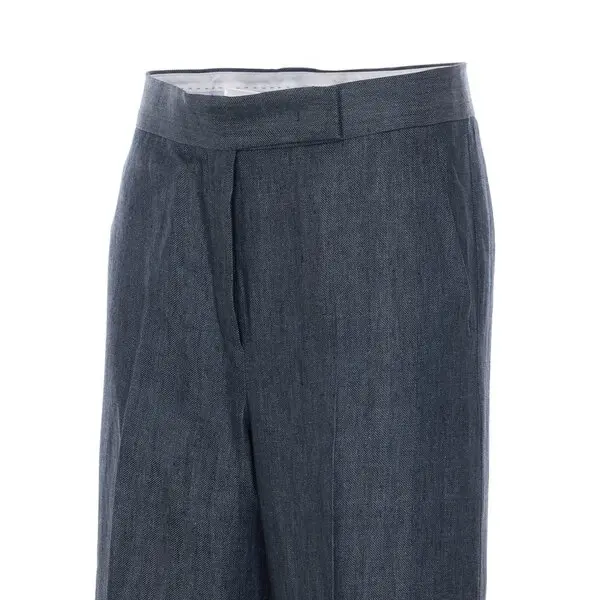 Max Mara Straight-leg Linen Trousers