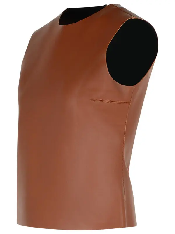JW Anderson Leather Tank Top