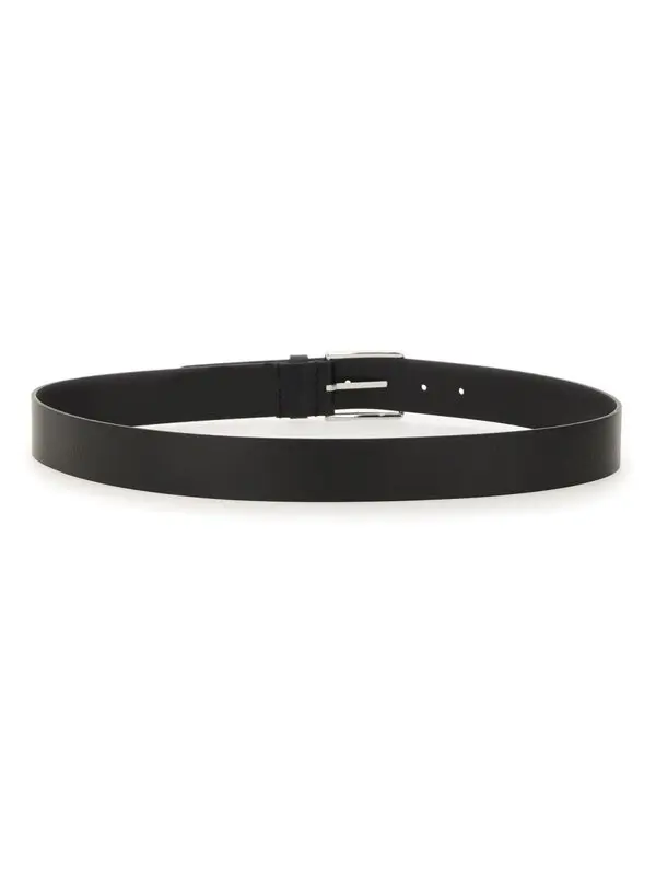 BOSS Leather Belt - Black