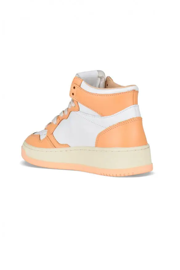 AUTRY Medalist Mid Sneakers - Orange