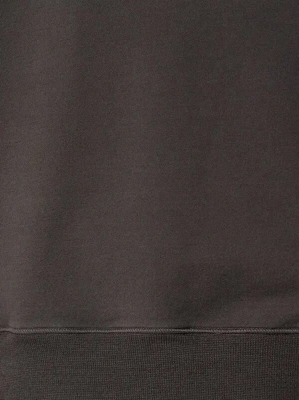Stone Island Organic Cotton Crewneck Sweatshirt