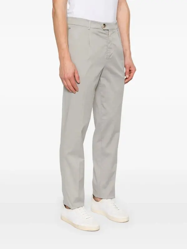 Brunello Cucinelli Garment-dyed Leisure Fit Pants - Multicolor