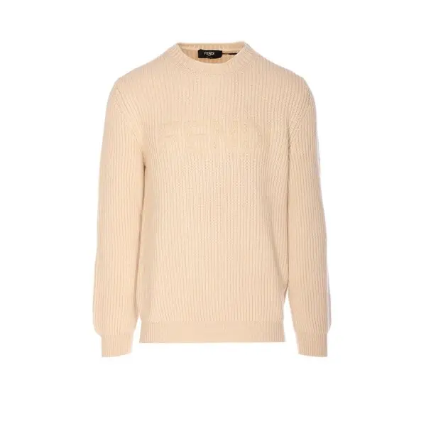 Fendi Maxi Lettering Logo Sweater