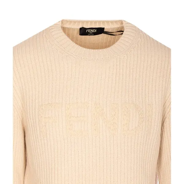 Fendi Maxi Lettering Logo Sweater