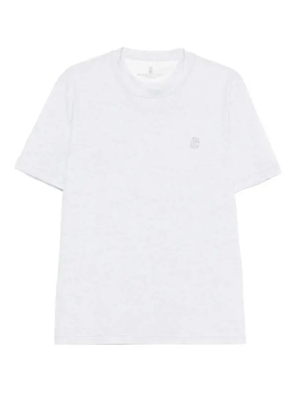 Brunello Cucinelli Crew-neck T-shirt With Logo