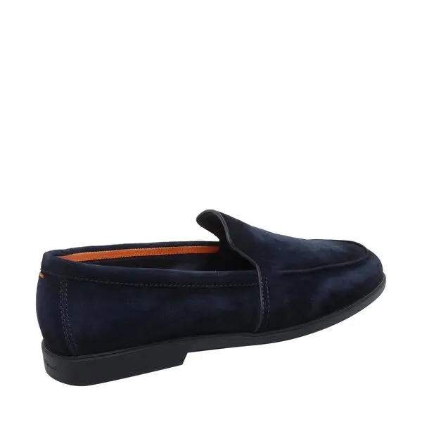 Santoni Malibu Suede Loafers - Blue