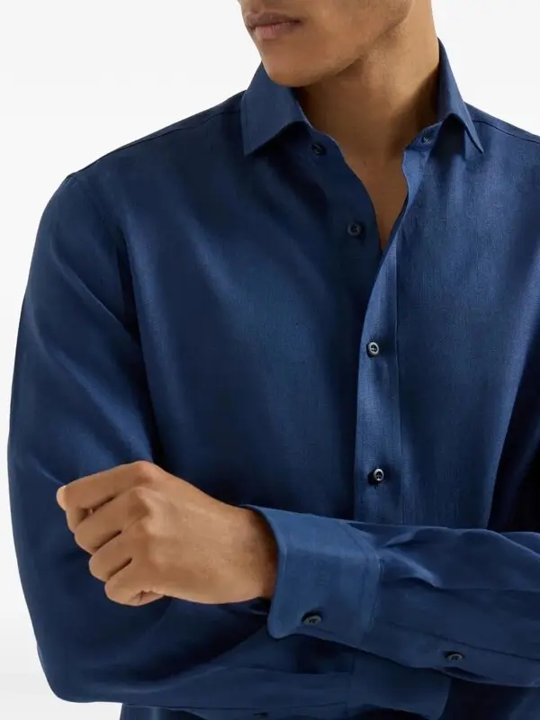 Brunello Cucinelli Linen Shirt - Multicolor