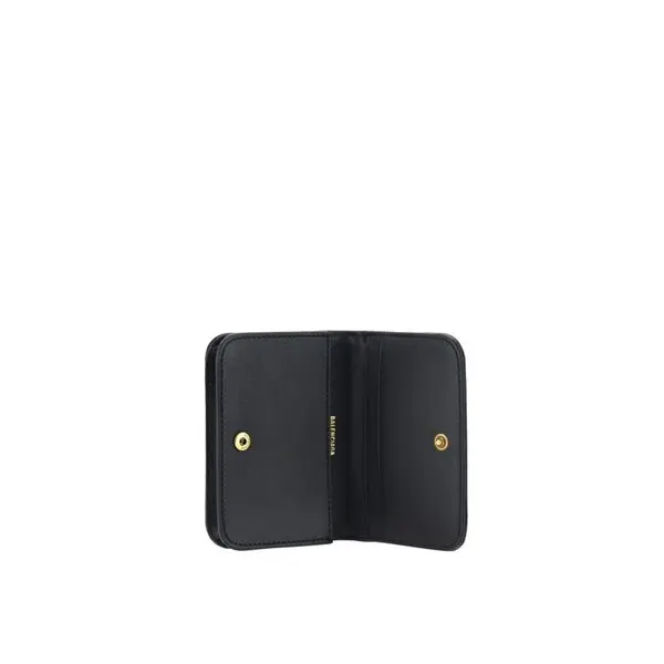 Balenciaga Leather Bb Wallet And Card Holder