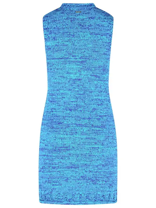 JW Anderson Space Dye' Cotton Blend Dress - Blue