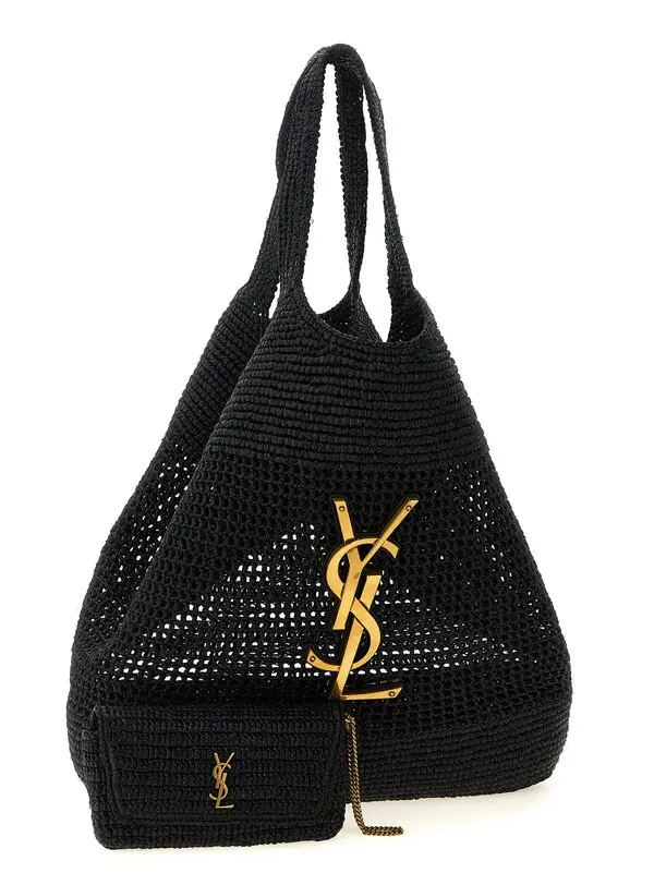 Saint Laurent Icare Shopping Bag - Black