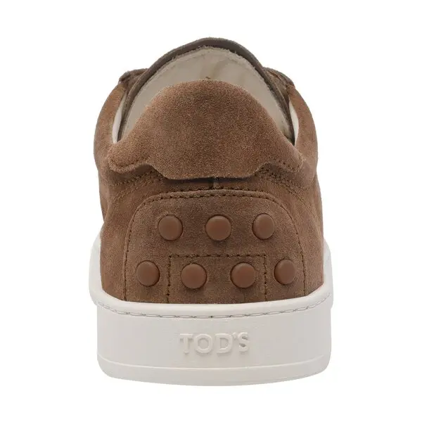 TOD'S Suede Lace-up Sneakers - Brown