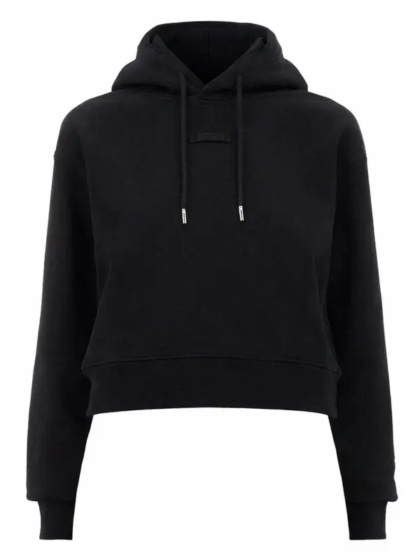 Jacquemus The Grosgrain Hoodie - Black