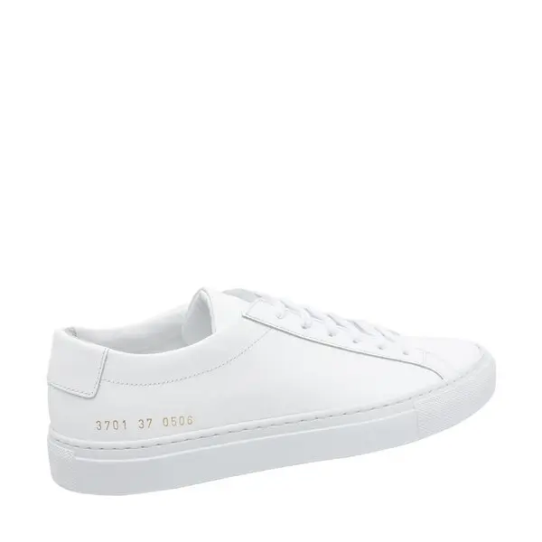 COMMON PROJECTS Achilles Low Leather Sneakers - White