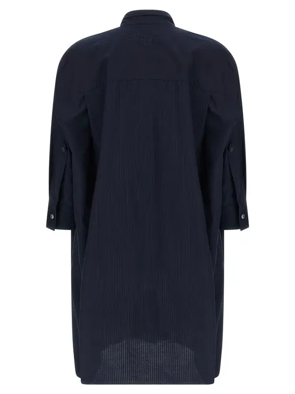 Loewe Draped Balloon Silhouette Mini Dress