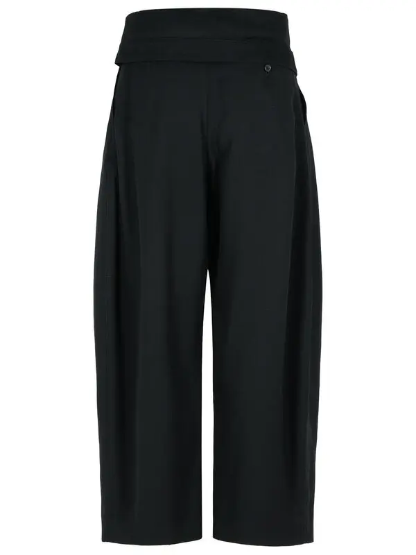 JW Anderson Viscose Trousers - Black