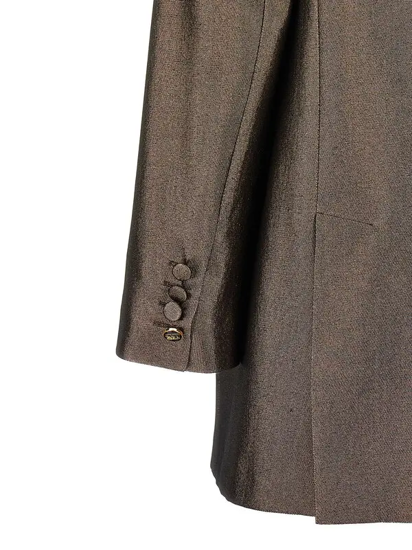 Max Mara Edro Lamé Blazer Jacket