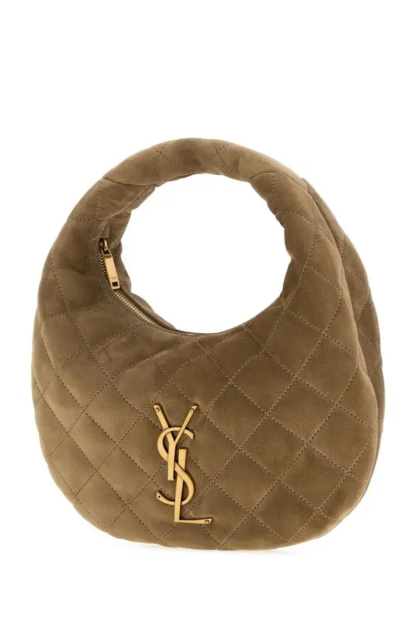 Saint Laurent Icarino Shoulder Bag - Brown
