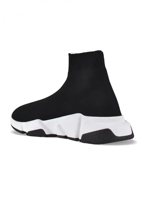 Balenciaga Speed Lt Graffiti Sneakers - Black