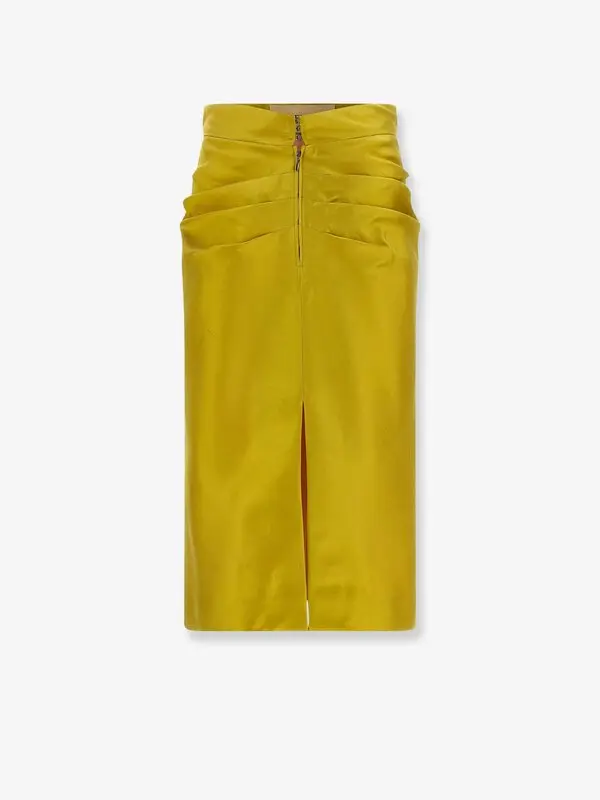 Valentino Garavani Shantung Midi Skirt - Multicolor