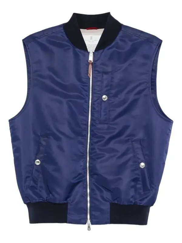 Brunello Cucinelli Polyamide Bomber Jacket