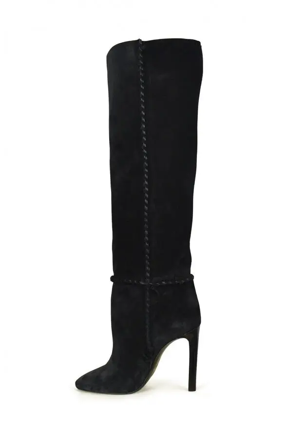 Saint Laurent Mica Suede Boots