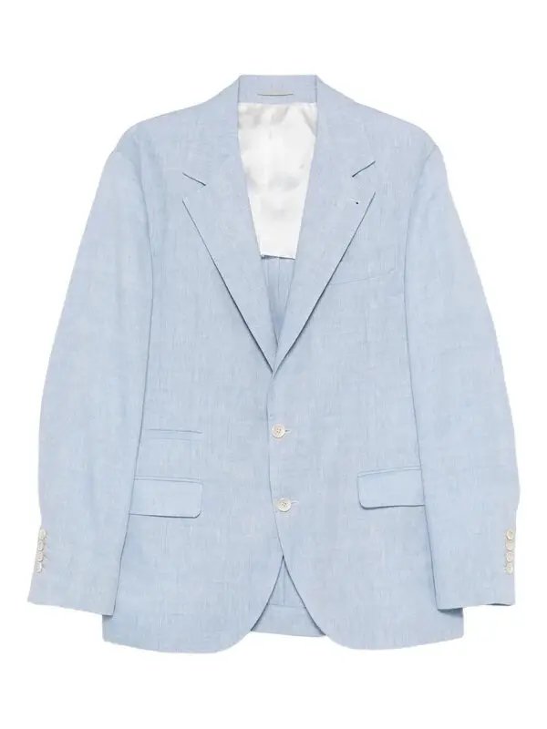 Brunello Cucinelli Deconstructed Blazer - Multicolor