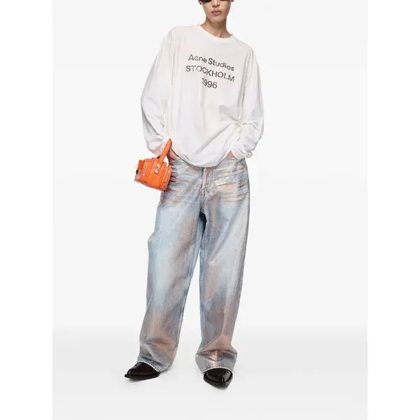 Acne Studios Wide-leg Denim Jeans - Blue