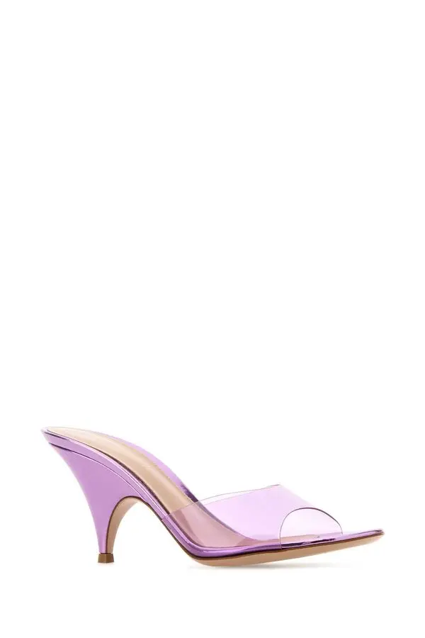 GIANVITO ROSSI Pvc Sofia Mules