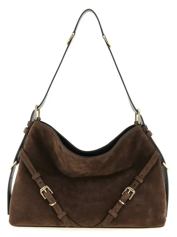Givenchy Voyou Medium Shoulder Bag - Brown