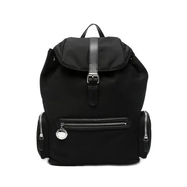 Stella McCartney Backpack With Logo Charm