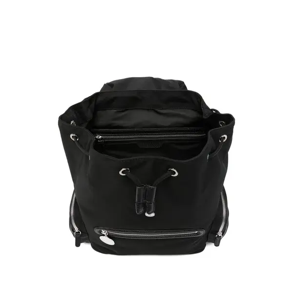 Stella McCartney Backpack With Logo Charm