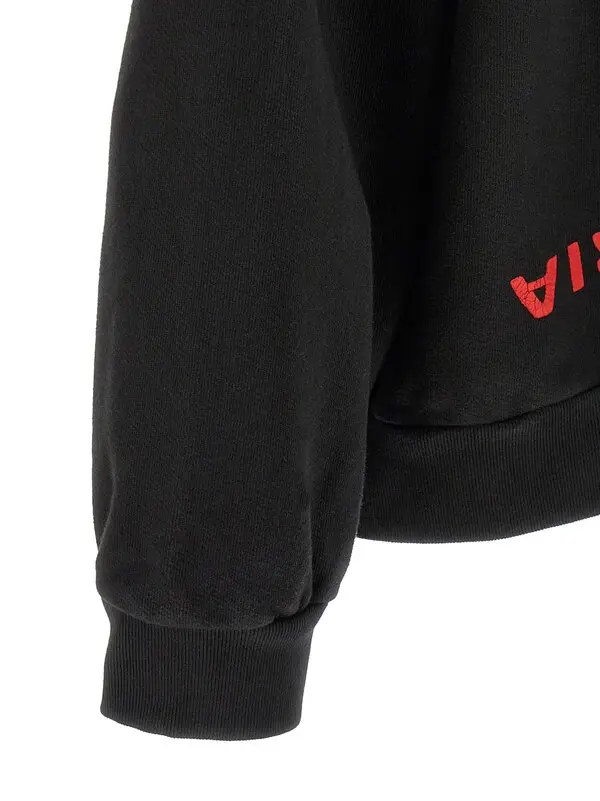 WILLY CHAVARRIA Welcome To America Hooligan" Hoodie - Black