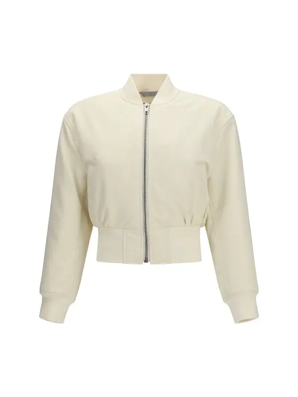 Balenciaga Cropped Bomber Jacket In Technical Faille - Multicolor