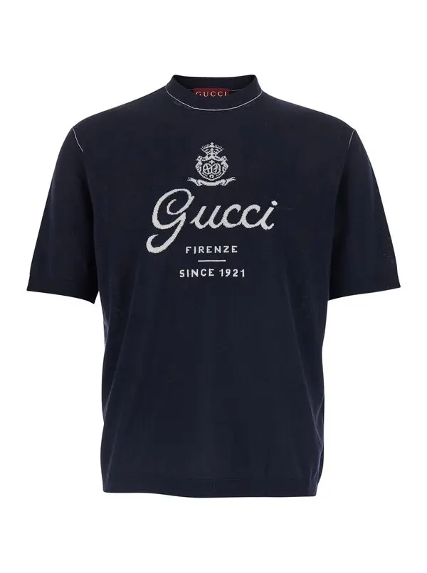 Gucci Wool Sweater With Logo
