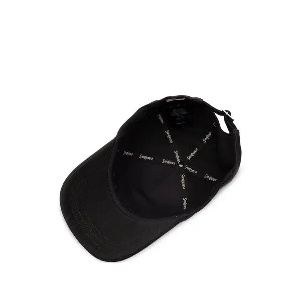 Saint Laurent Baseball Cap - Black