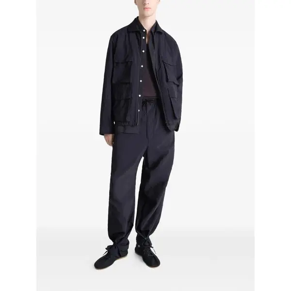 LEMAIRE Cotton Military Jacket - Blue