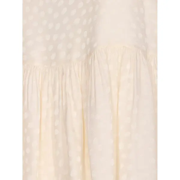 Chloé Sleeveless Polka Dot Silk Top