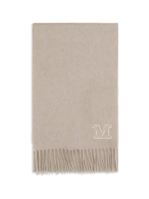 Max Mara Dalia Cashmere Scarf - Cream