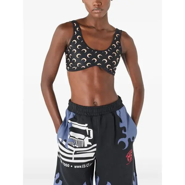 MARINE SERRE Moon Print Top