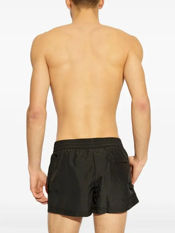 Dolce & Gabbana Short Swim Trunks With Tag - Black