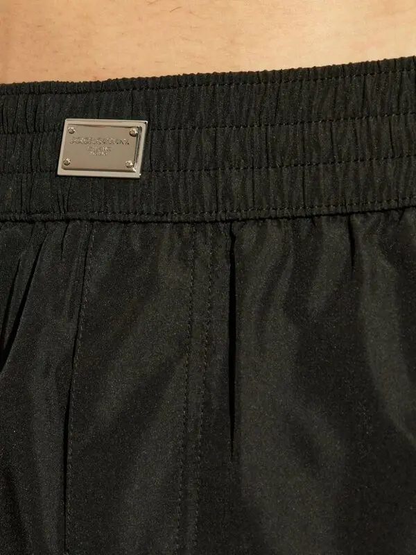 Dolce & Gabbana Short Swim Trunks With Tag - Black