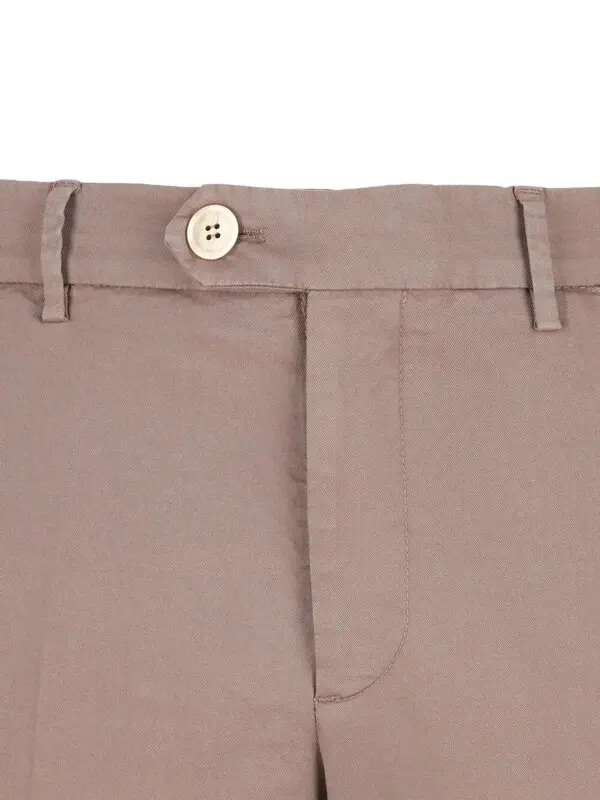 Brunello Cucinelli Gabardine Garment Dyed Pants - Multicolor