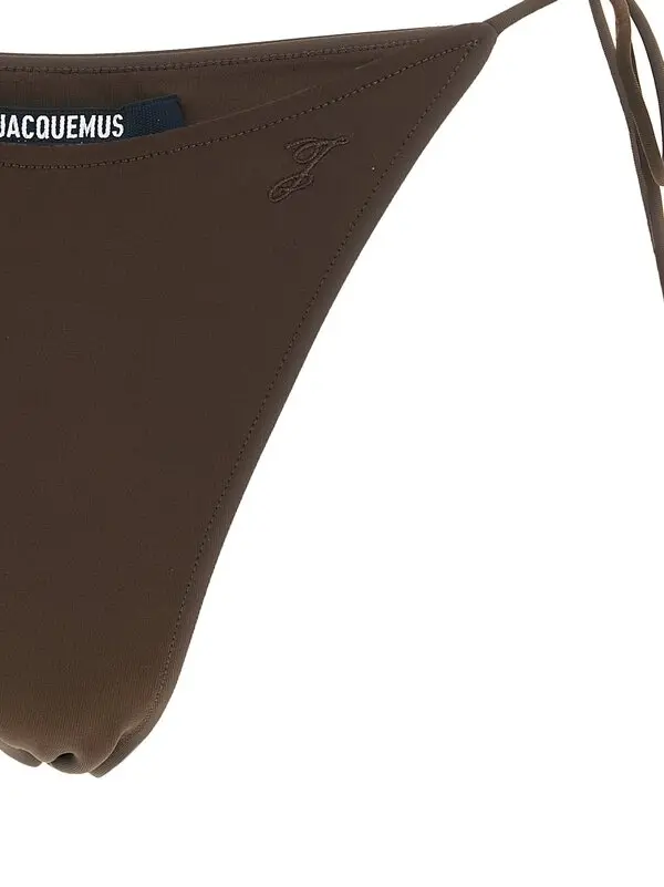 Jacquemus Le Bas De Plage Triangle Bikini Briefs - Brown