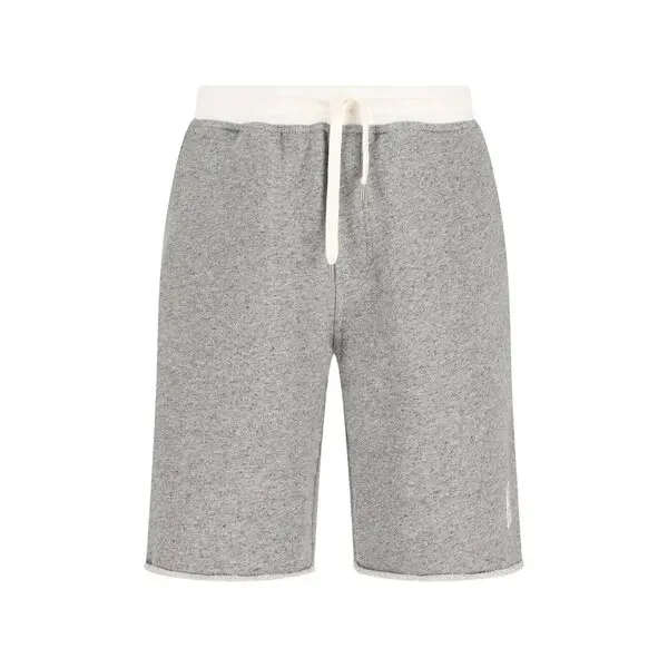 Brunello Cucinelli Cotton Linen Blend Logo Detail Shorts