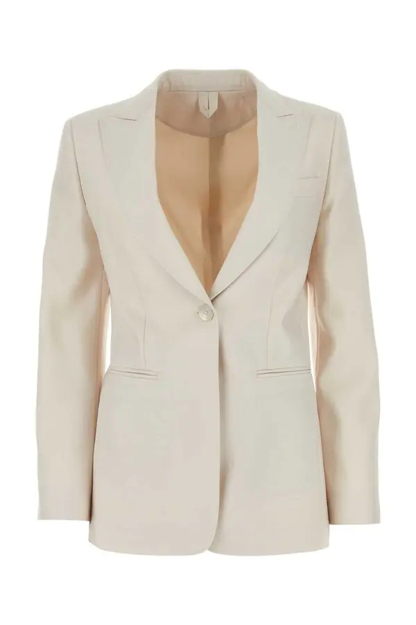 Max Mara Ivory Avoriaz Blazer - White