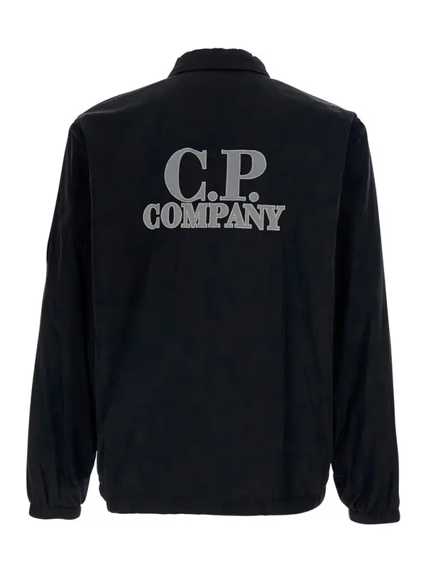 C.P. COMPANY Chrome-r Zipped Lens Overshirt - Multicolor