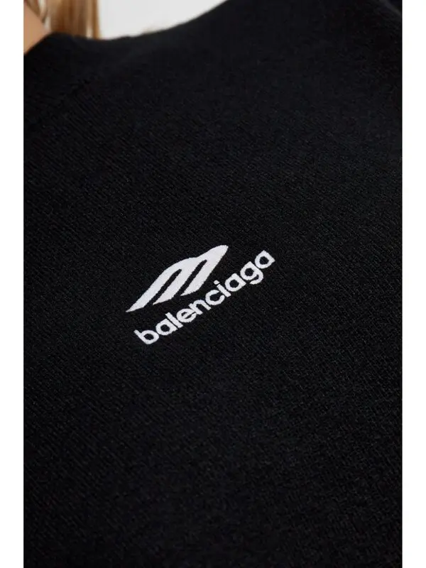 Balenciaga Wool Knitted Ski Crewneck