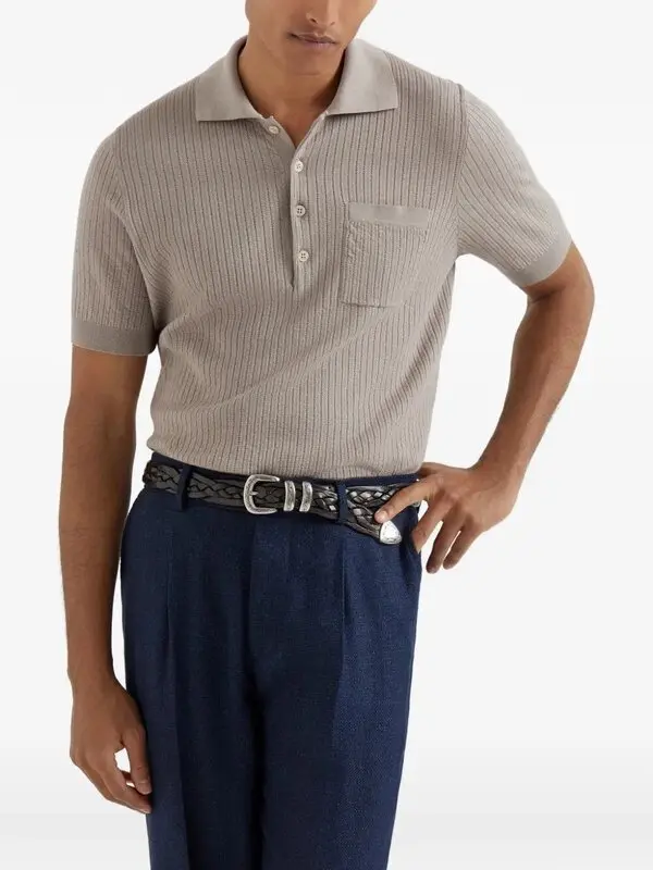 Brunello Cucinelli Short Sleeve Polo