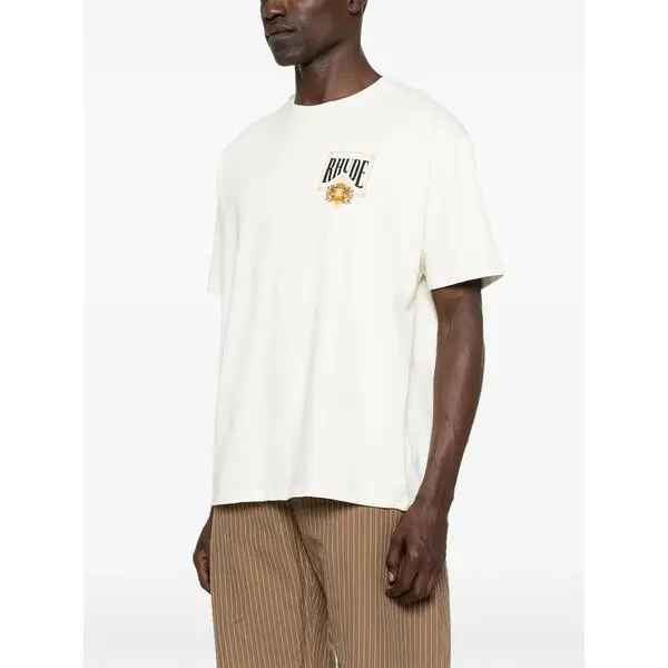 Rhude Neutrals T-shirts & Vests T-shirts - Cream