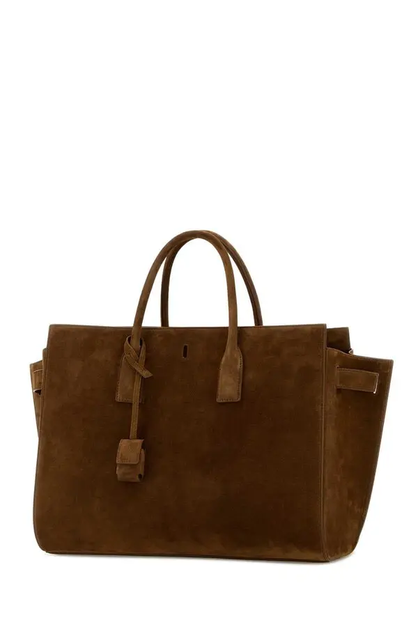 Saint Laurent Sac De Jour Shopping Bag - Brown